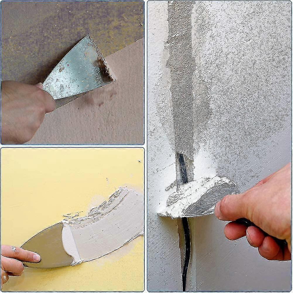 Putty Knives Steel Spatula Set Putty Knife Set 7 Piece Set With Storage ...