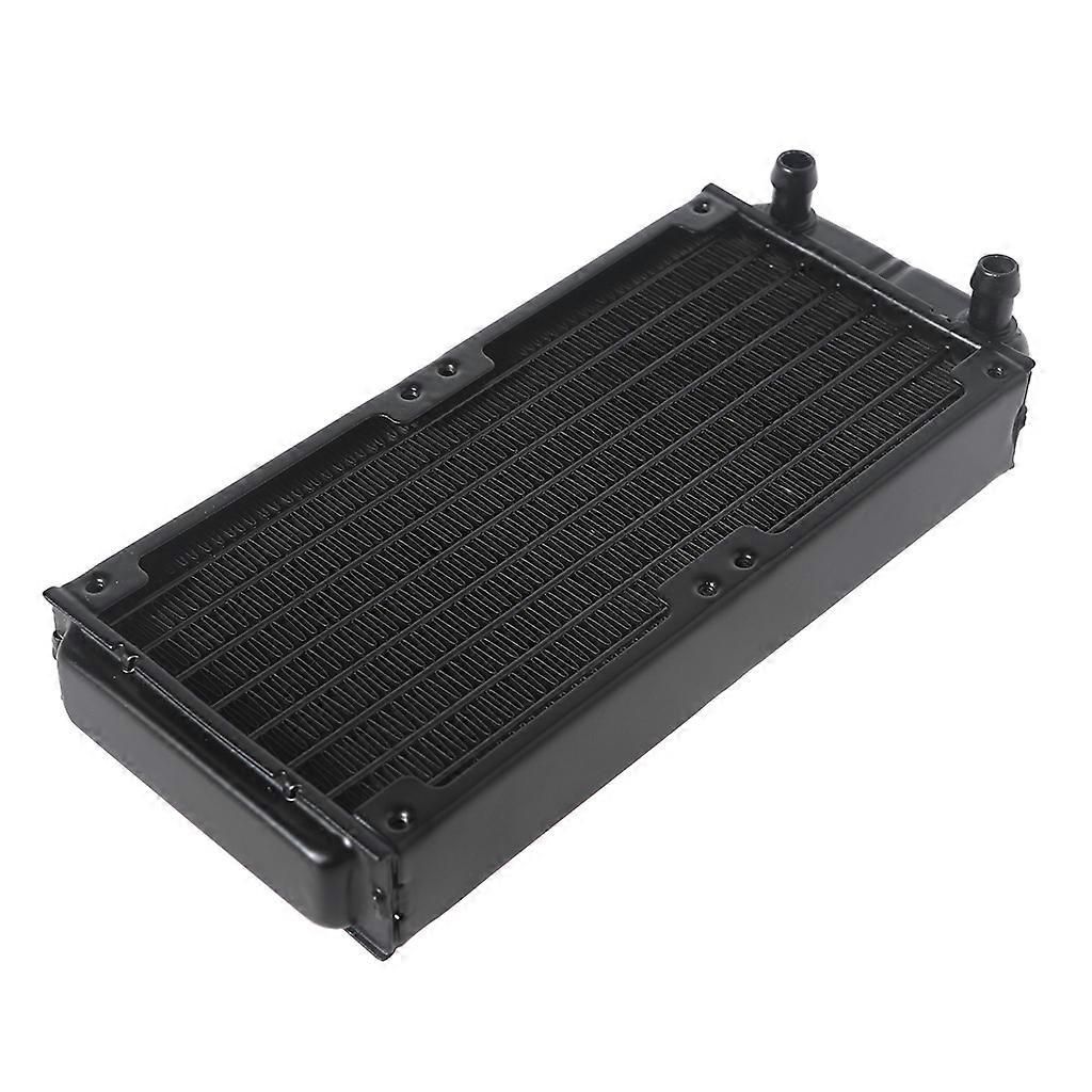 Water Cooling Computer Radiator 10 Pipe Aluminum Heat Exchanger Liquid ...