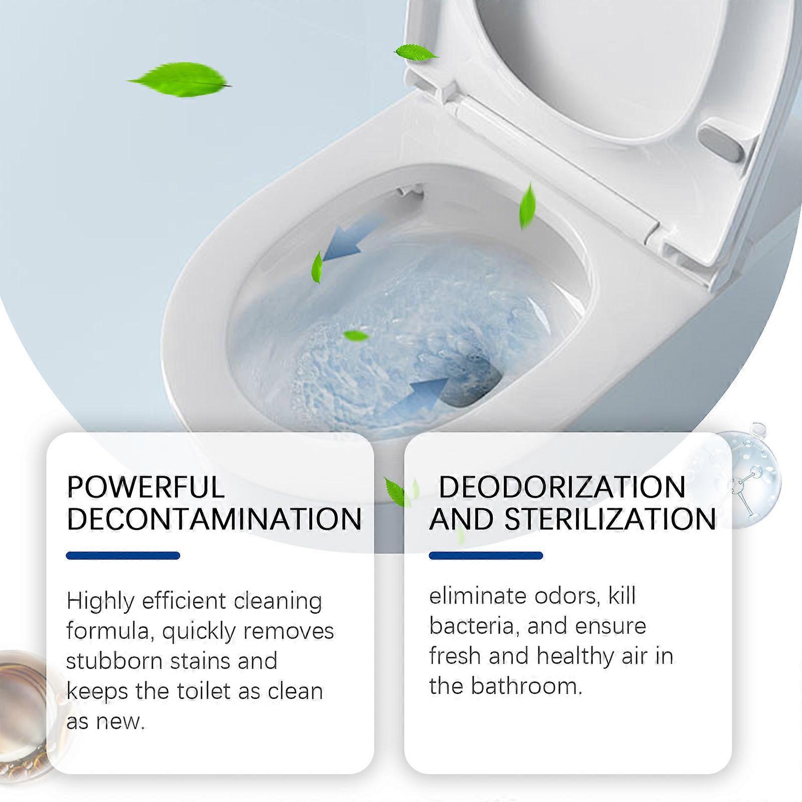 Toilet Cleaning Tablet Toilet Block Deodorizing Urine Stains Cleaning ...