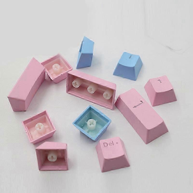 104 Blue Keys,mechanical Keyboard Keycaps Game Keyboard Keys Wear No ...