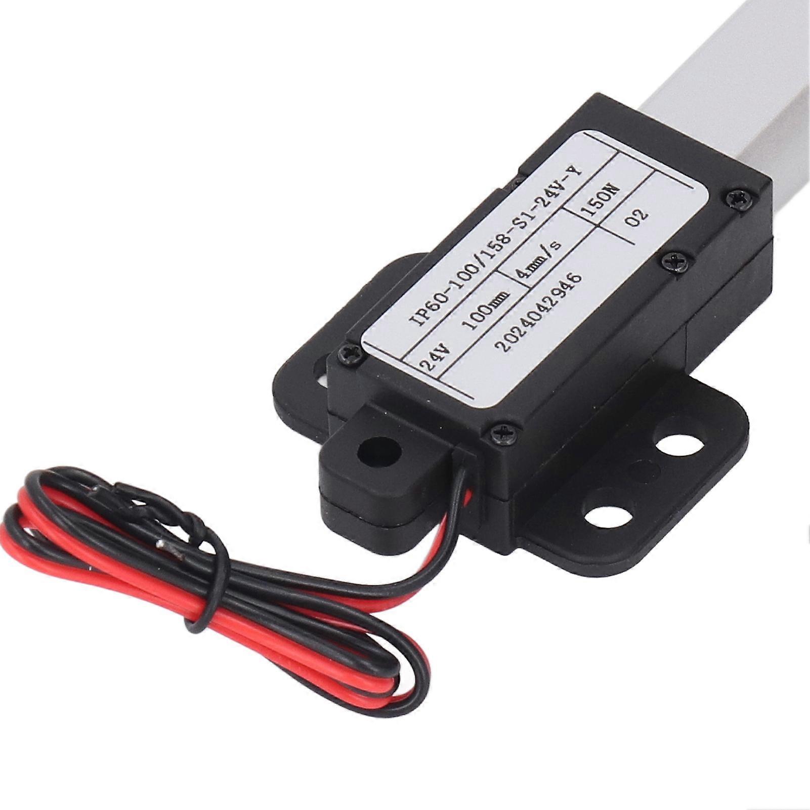 DC24V Linear Motion Actuator 4mm/s Speed 100mm Stroke 150N Miniature ...