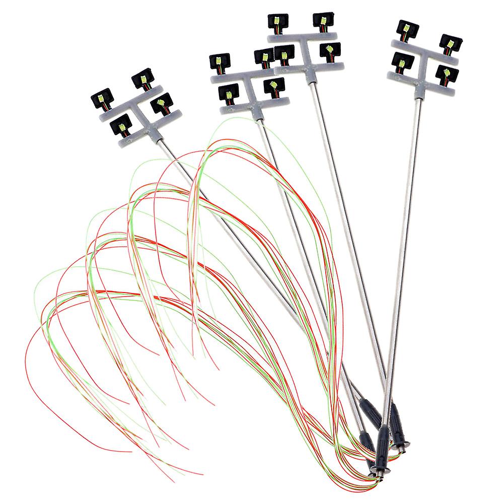 4 PCS HO Scale Model lighting tower,tower lights Model Lights Layout ...