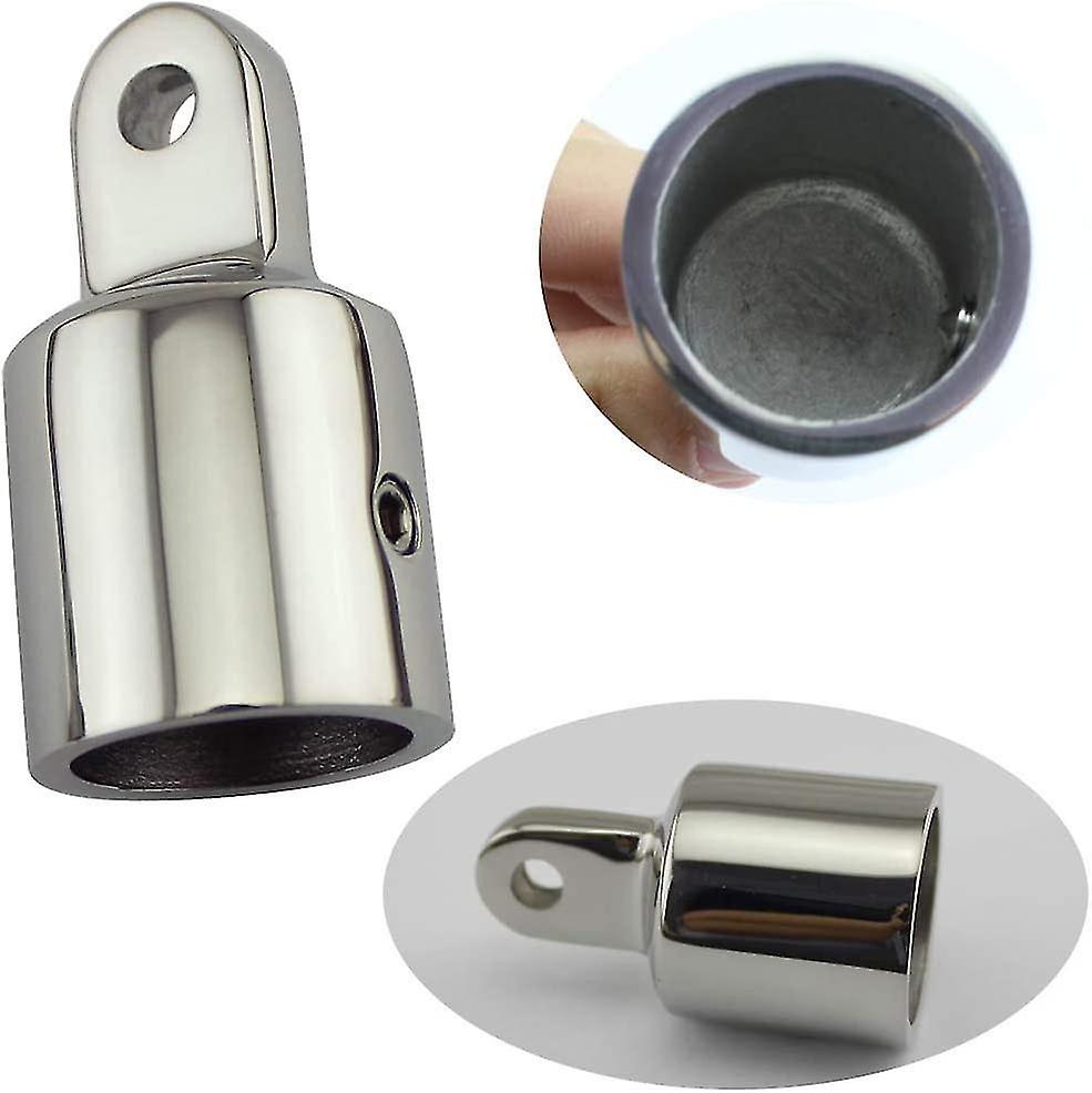 2pcs 25mm Stainless Steel 316 Yacht Boat Sliding Cap, Awning Fittings ...