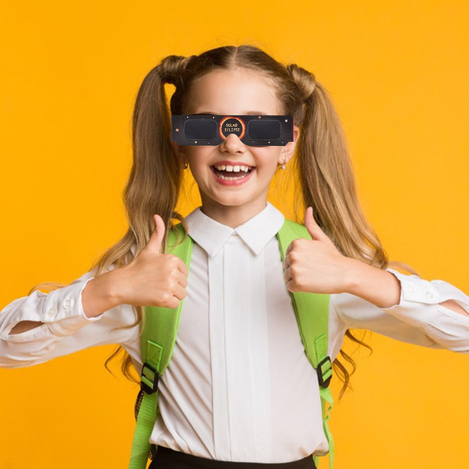 20Pcs Solar Eclipse Glasses Filter Harmful Light Eyes Protection Paper ...