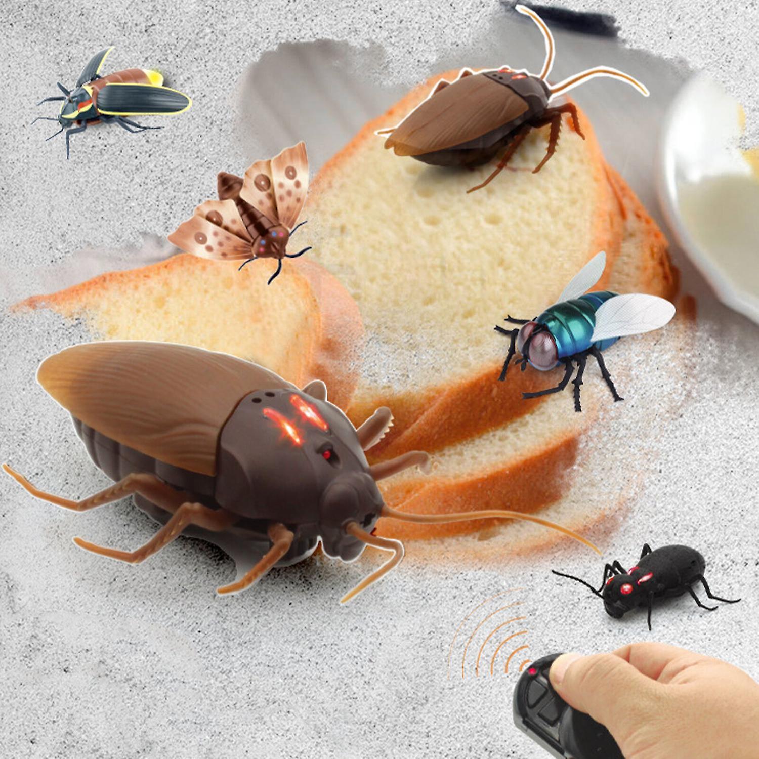 Electronic Prank Toy: Realistic Remote Control Cockroach for Fun and ...