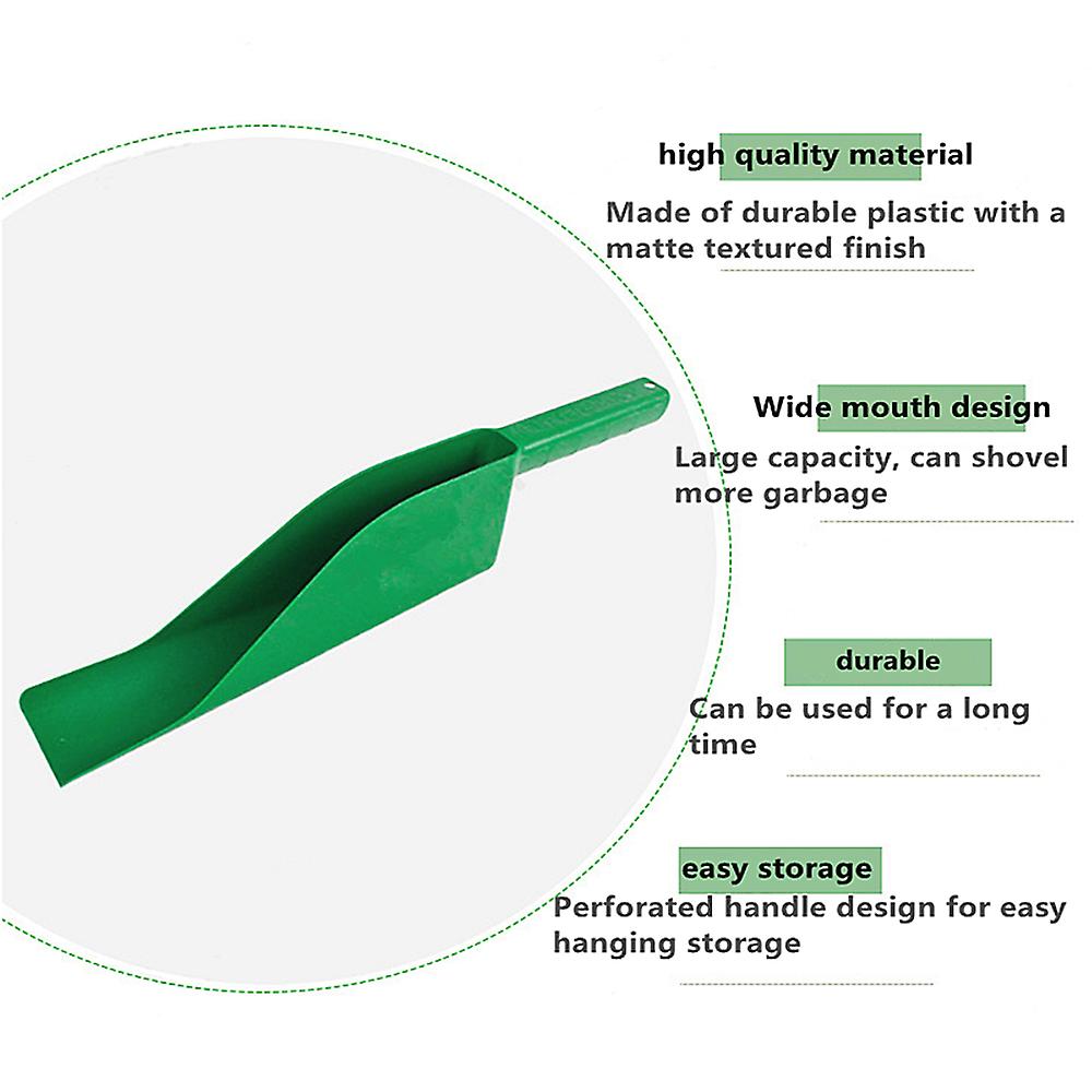 Cleaning Shovel Scoop Garden Plastic Fallen Leaves Gutter Drain Scoop ...