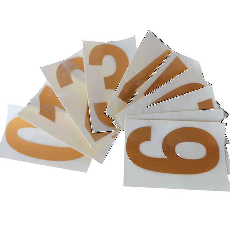 20pcs Waterproof Reflective Sticker Numbers 0-9 | Fruugo UK