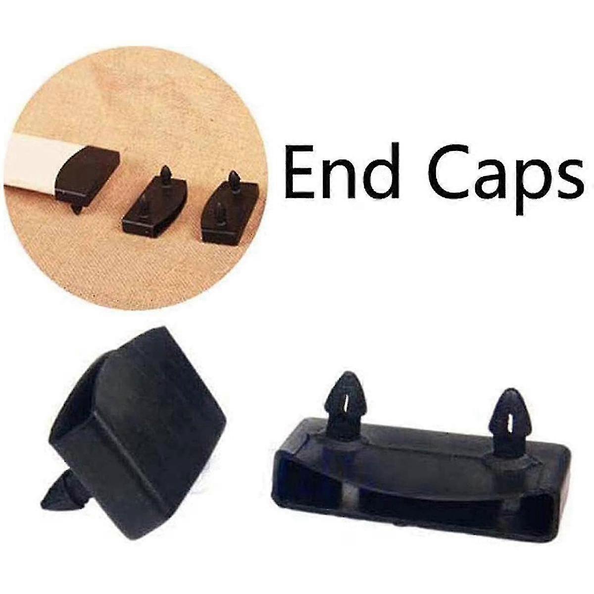 24pcs 55mm X 9mm Plastic Bed Slat Cover Replacement Holder Caps For ...