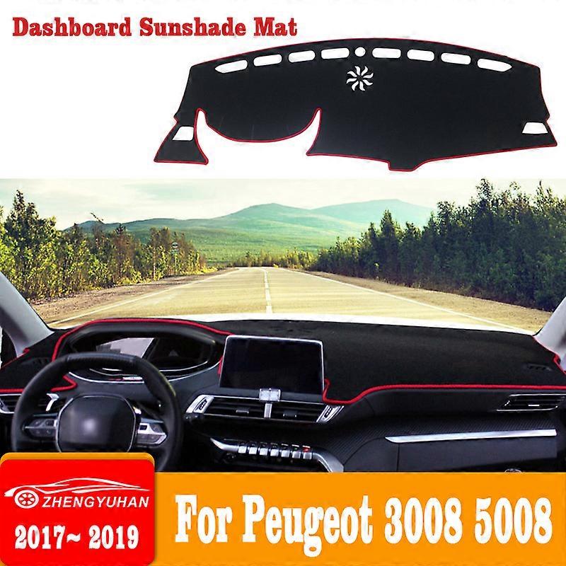 For Peugeot 3008 5008 GT Hybrid 2016 2017 2018 2019 2020 2021 2022 2023 Car Dashboard Cover ...