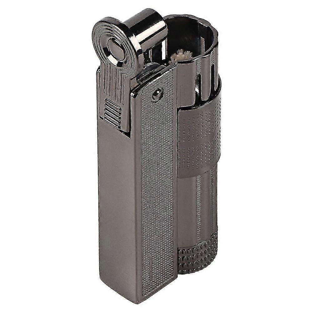 Vintage Stainless Steel Petrol Oil Lighter Cigarette Lighter ( black ...