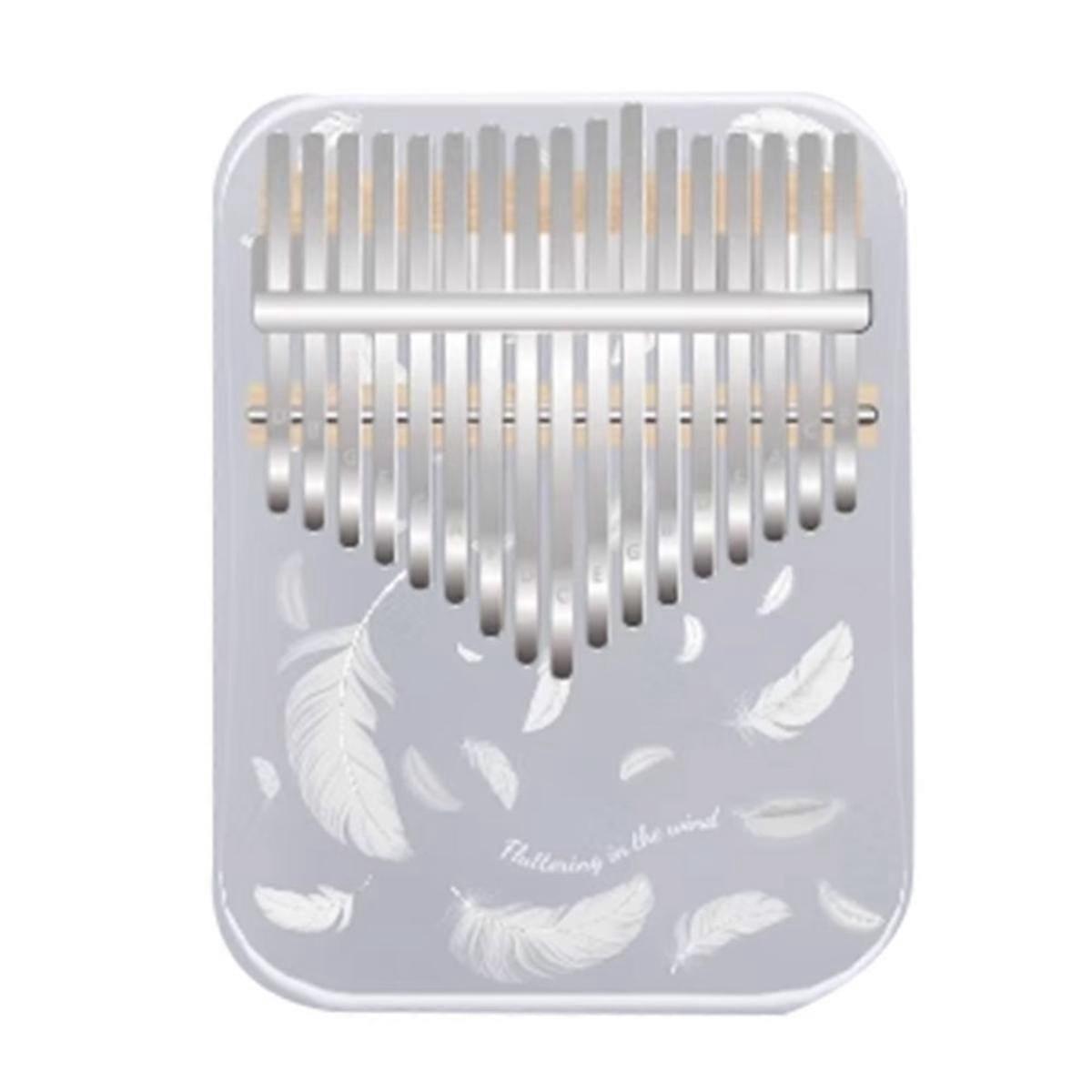 Kalimba 17 Key Professional Thumb Piano Acrylic Kalimba Thumb Piano ...