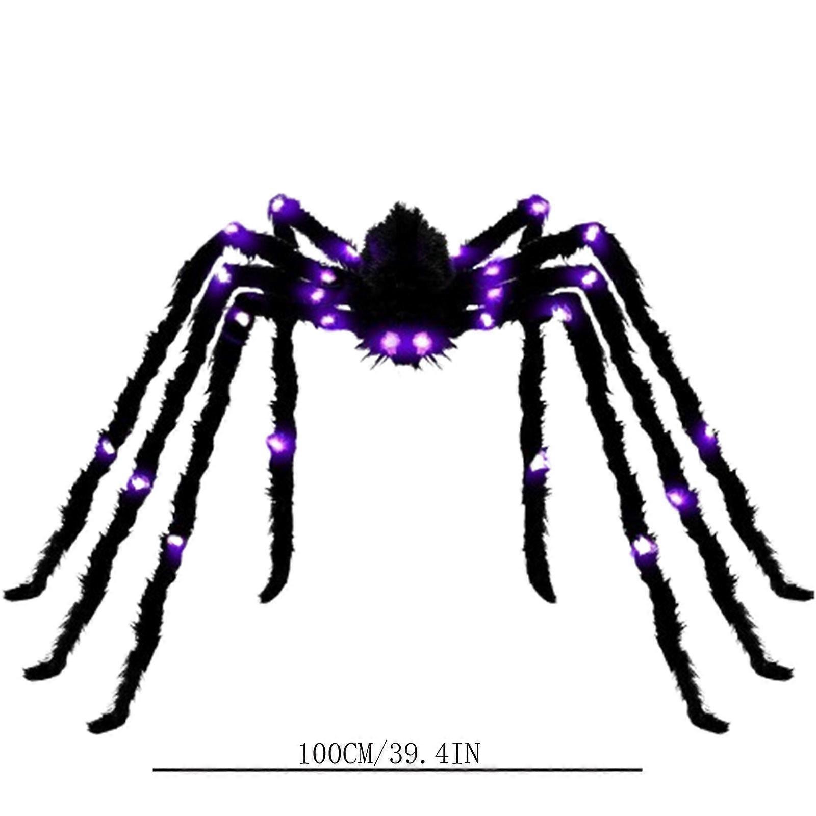 Halloween Gifts Halloween Props Spider Glowing Spider Extra Large Bar ...