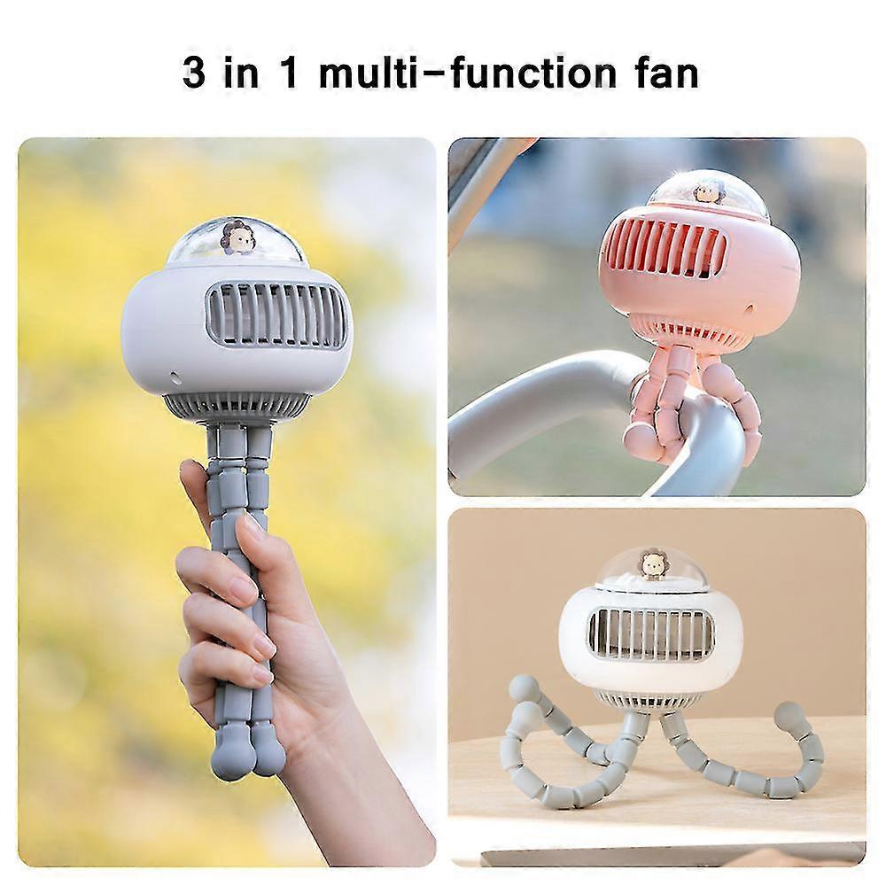 Portable Safe Stroller Fan Usb Charging Air Cooling Electric Fan Home ...