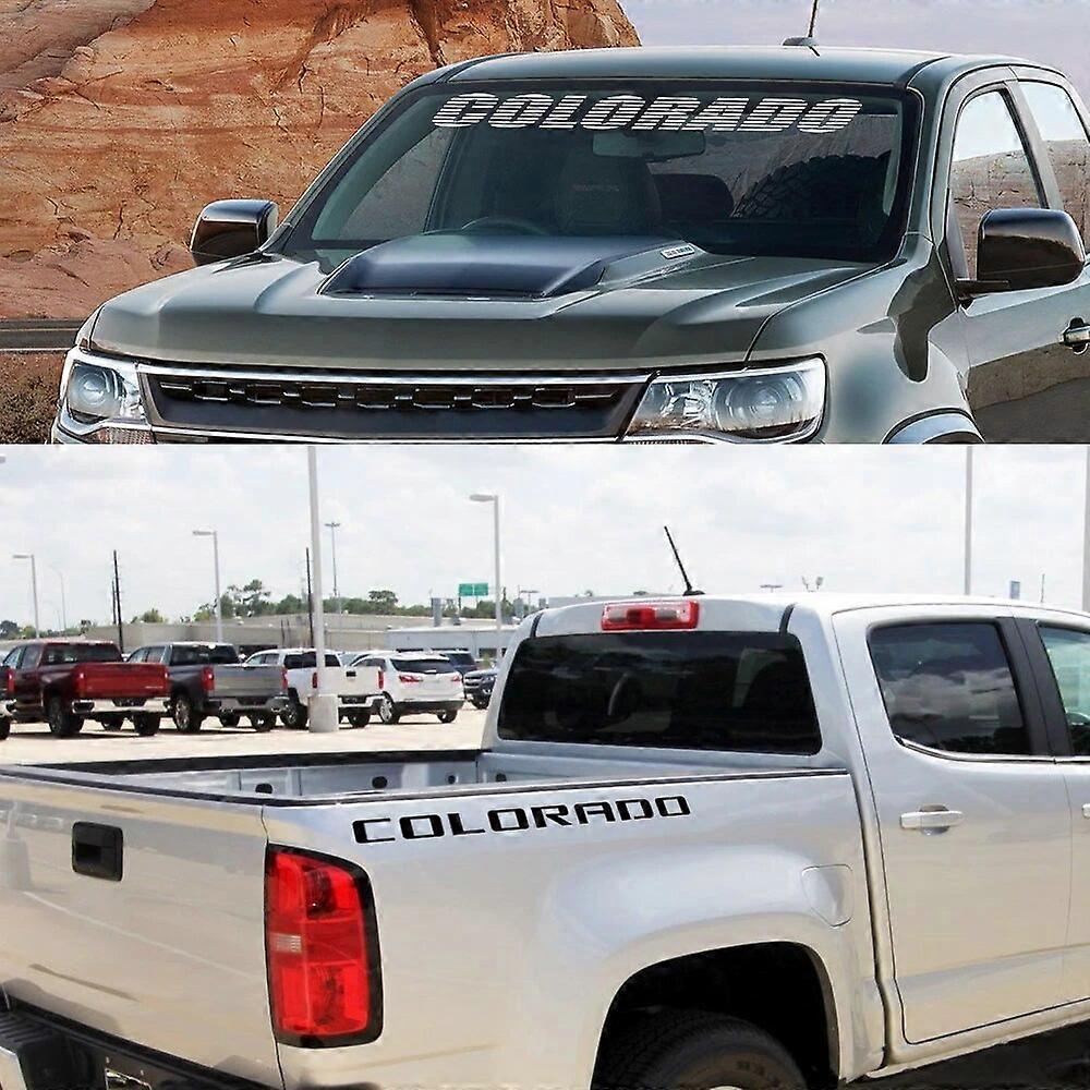 Pickup Body Side Sticker For Chevrolet Colorado Z71 Graphics Truck Hood ...