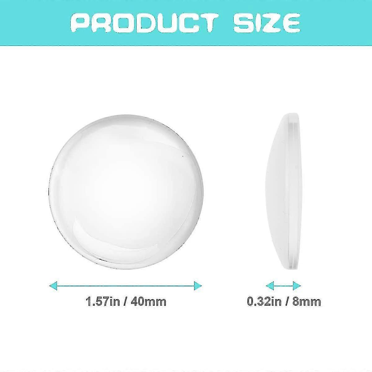 12 Pcs Wall Door Stopper Set, 40mm Silicone Door Stopper, Self-adhesive ...