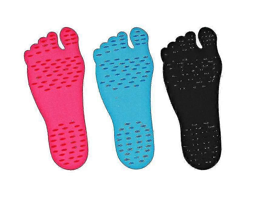 Beach Foot Pads Barefoot Adhesive Invisible Shoes Stick On Foot Pad ...