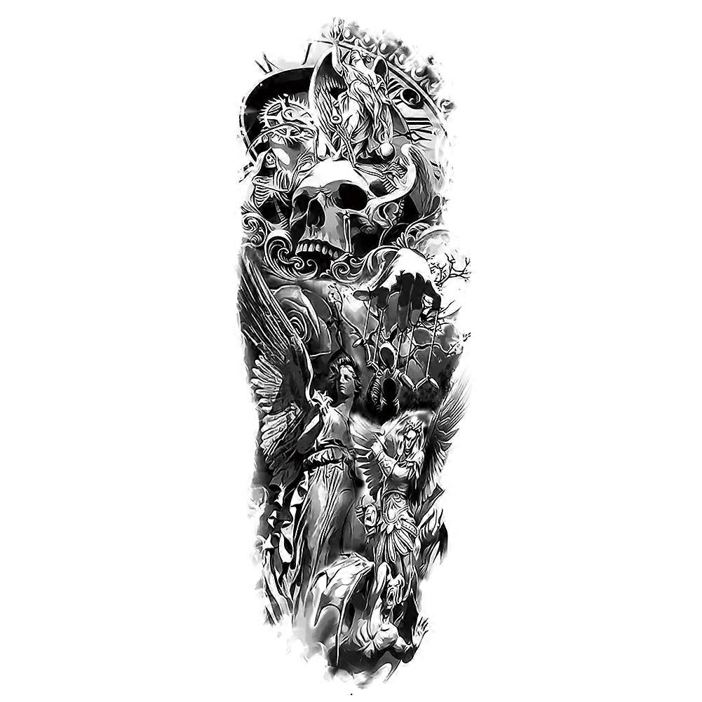 Full Arm Tattoo Stickers Tattoo Emmy Arm Waterproof Tattoo Stickers ...