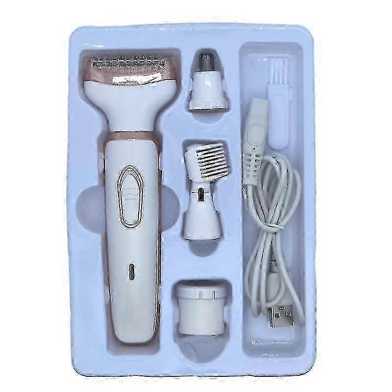 4 In 1 Electric Ladies Shaver Usb Rechargeable Waterproof Ladies Shaver ...