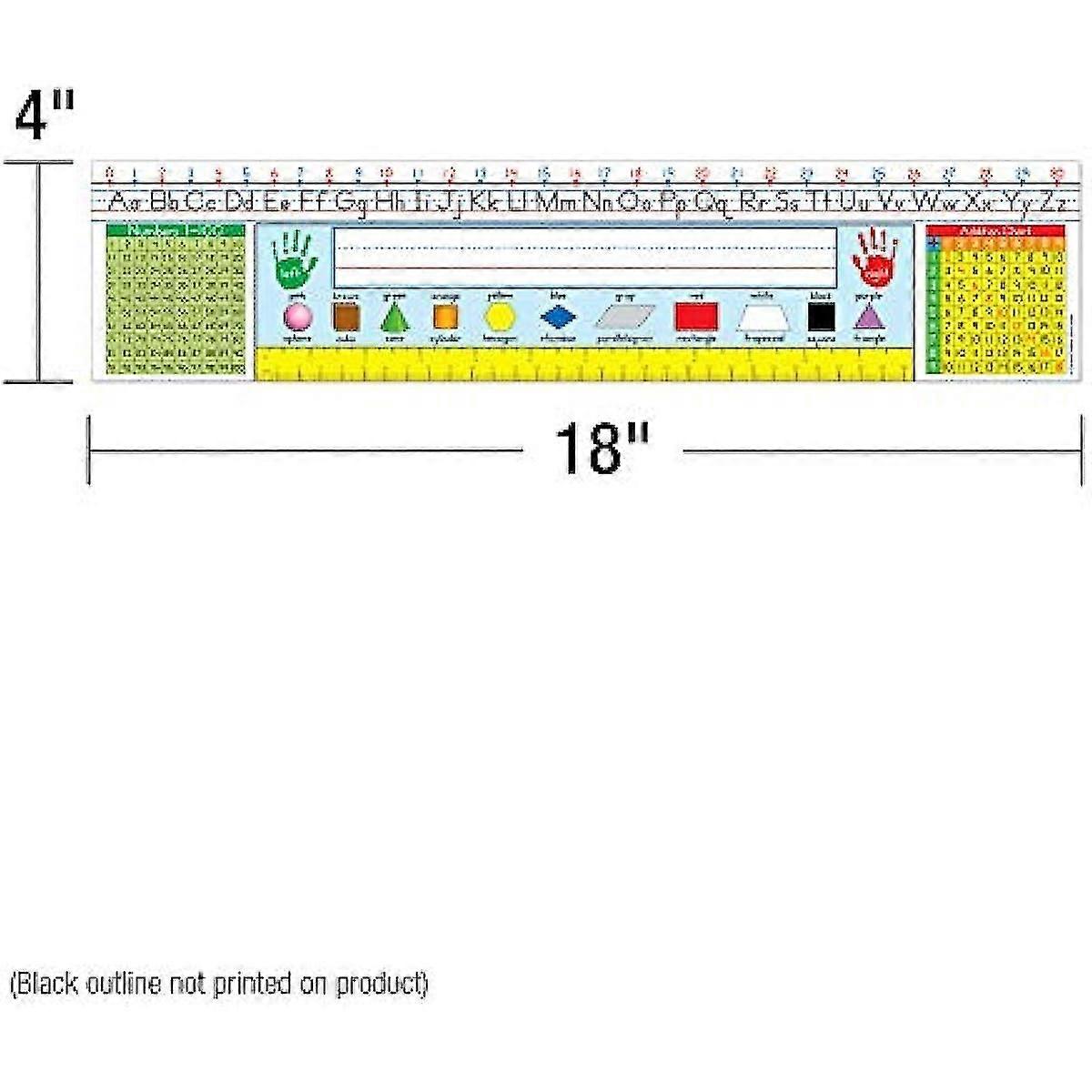 36 Pcs Traditional Manuscript Name Plates For Desks Name Plates For ...
