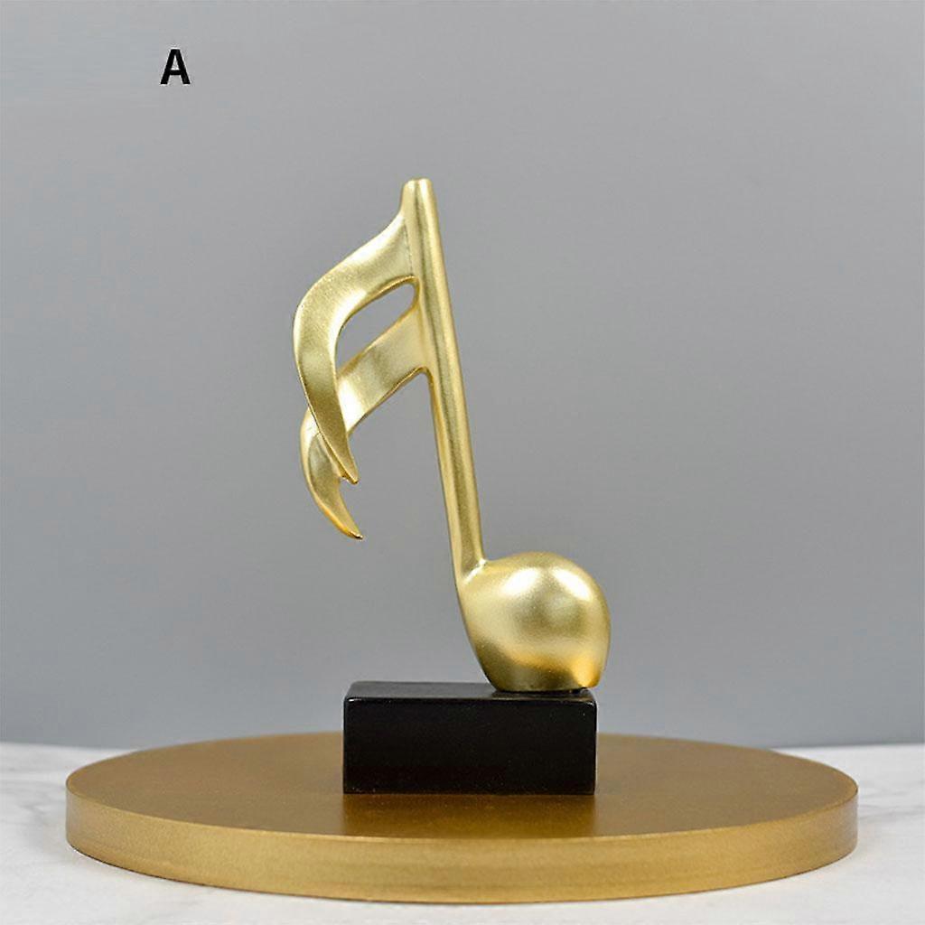 3x Music Note Sculpture Ornament Figurine Statue Photo Props Decoration ...