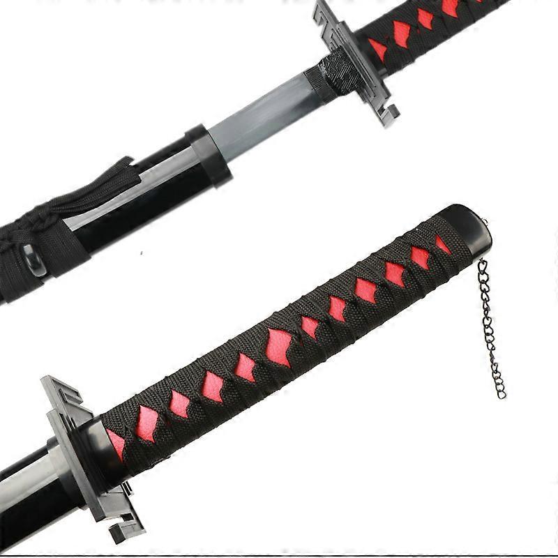 Bleach Anime Cosplay Sword Kurosaki ichigo Japanese Katana Wood Swords ...