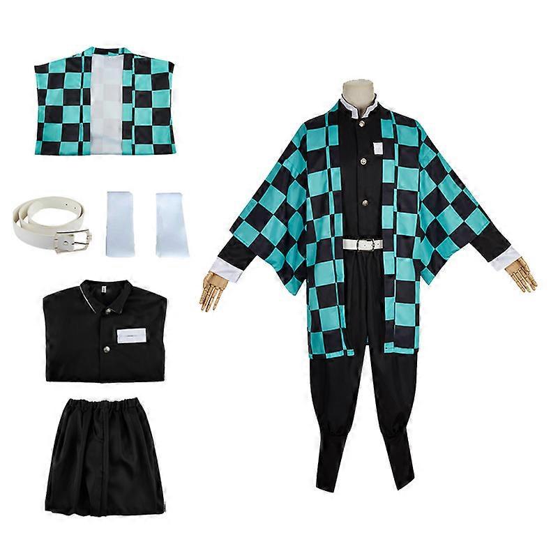 Anime Demon Slayer Cosplay Costume Kamado Nezuko Kamado Tanjiro Demon ...