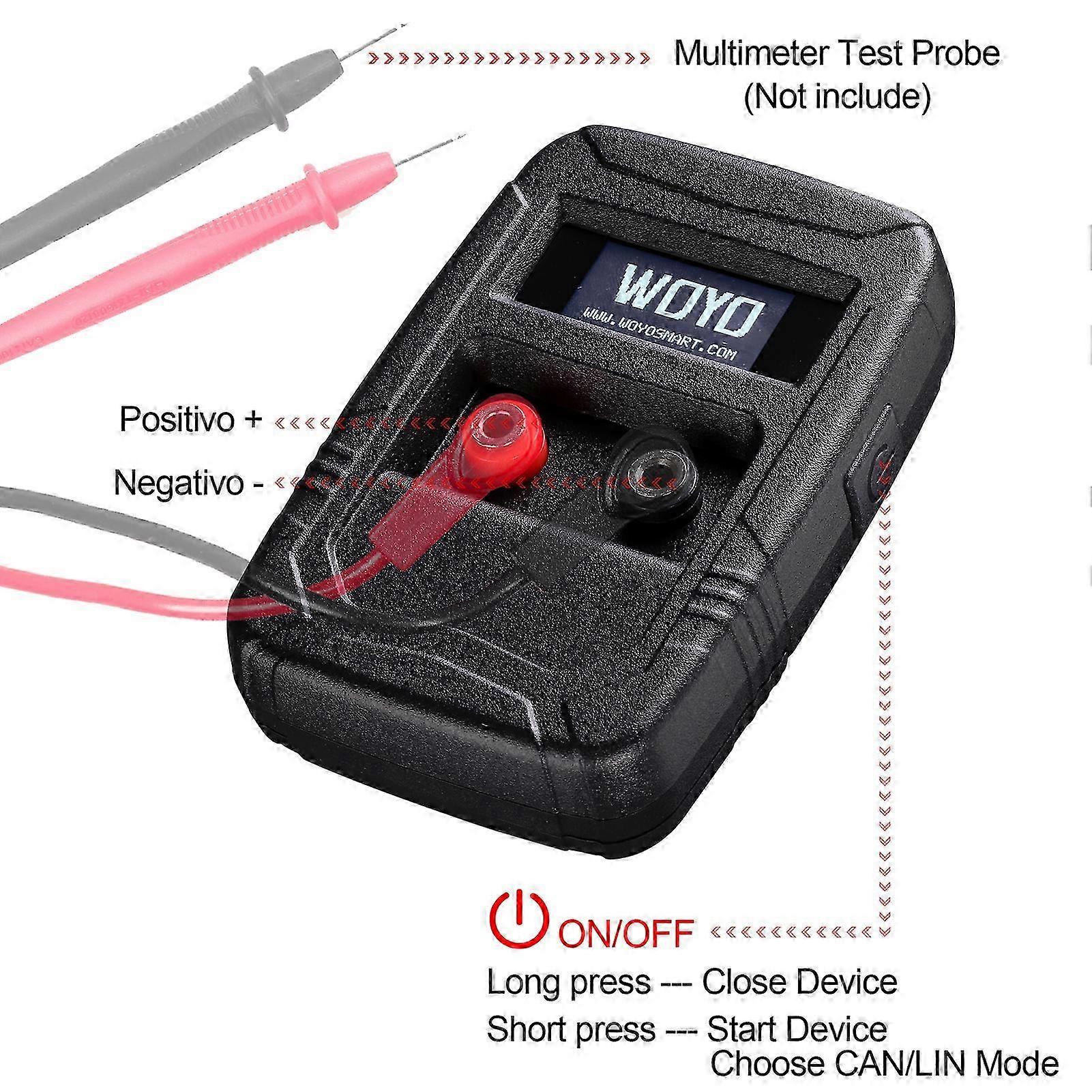 Handheld CAN/LIN Digital Measuring Instrument Baud Rate Tester ...