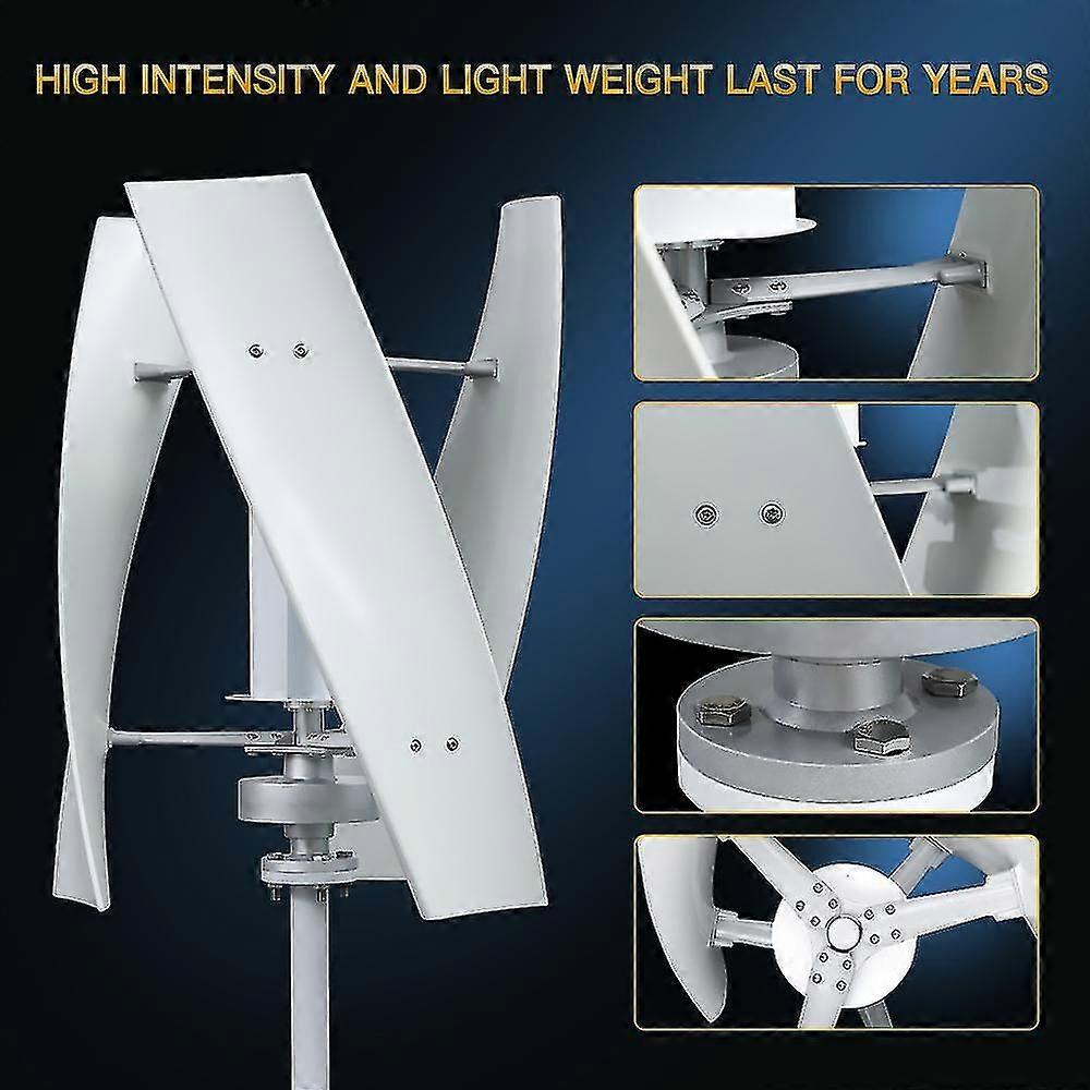 2000w Vertical Axis Wind Turbine 48v Alternative Energy Generator 220v ...