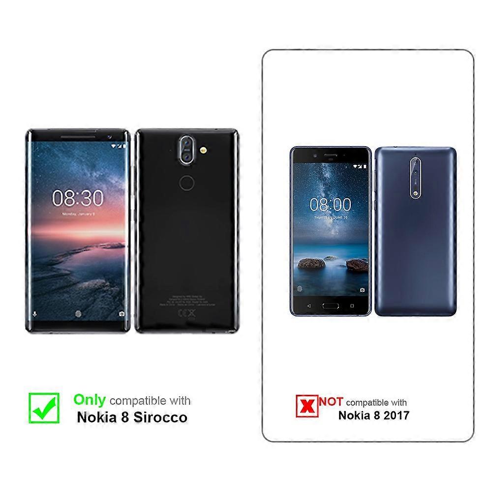 Nokia 8 Sirocco Protective Case - with Magnetic Clip | Fruugo SE