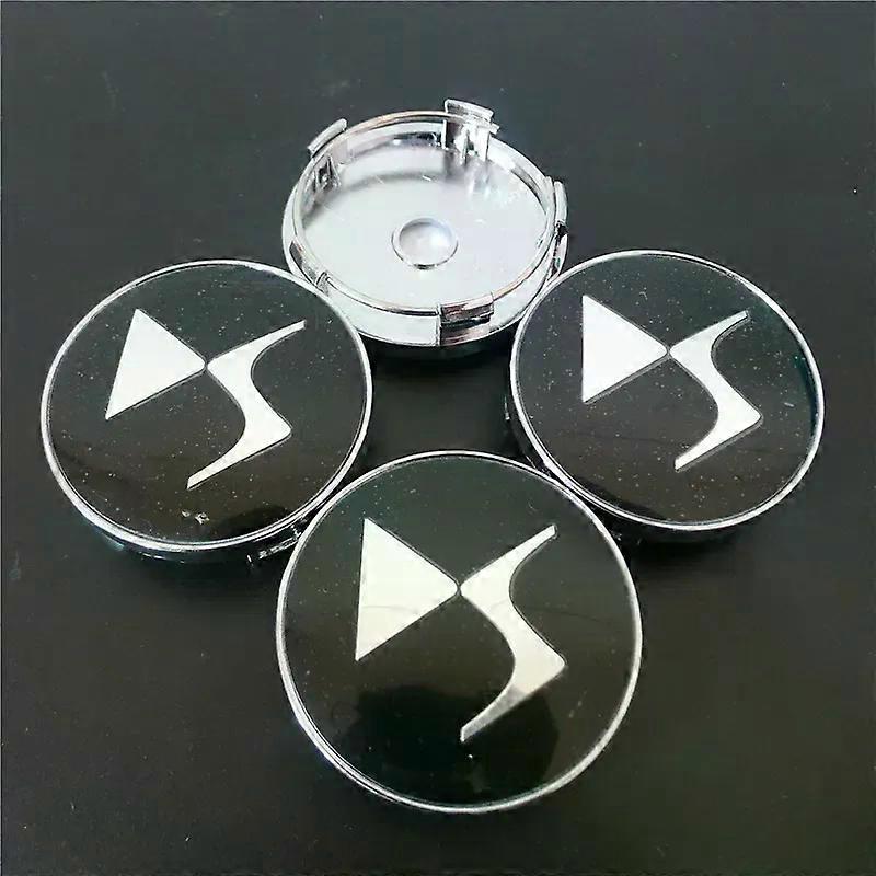 4pcs 60mm DS Wheels Center Hub Caps for DS DS3 DS5 DS6 Deesse PSA ...