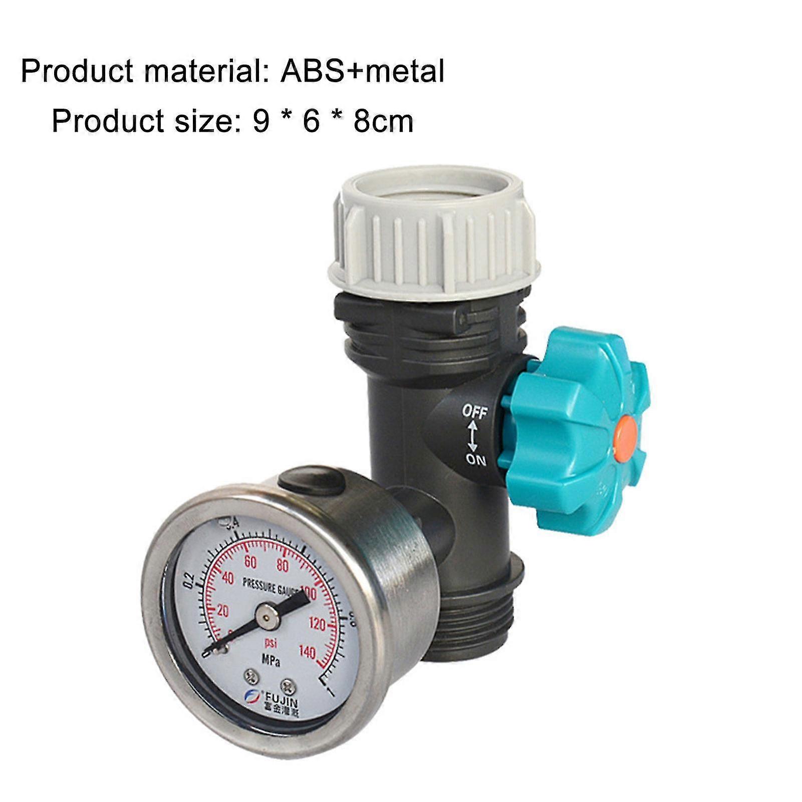 Brass Water Pressure Control Valve Adjustable for Garden Hose 3/4 Inch ...