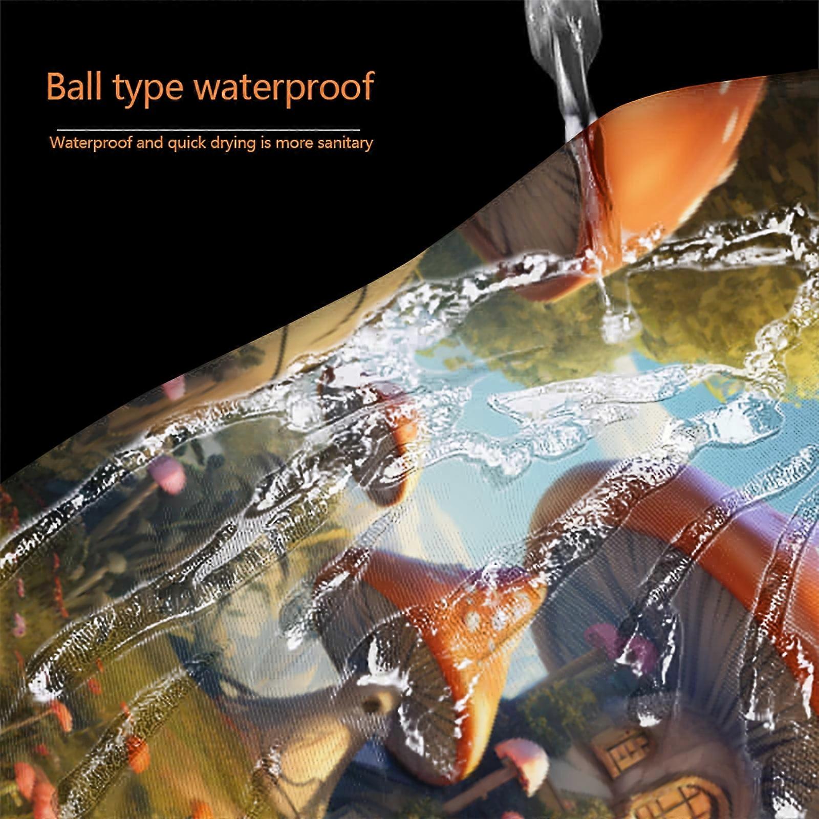 Mushroom Shower Curtain Set with Rugs, Vintage Botanical Fantasy Forest ...