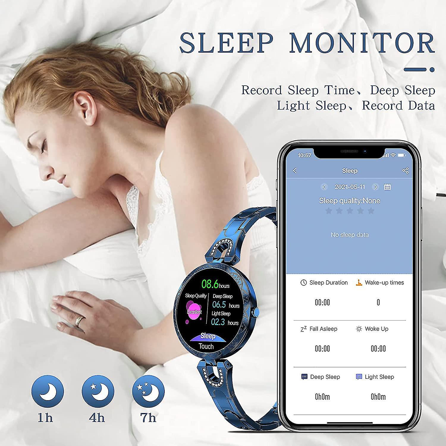 Women Watch For Android Ios Ph Fitness Tracker Rate Pressure Activity ...