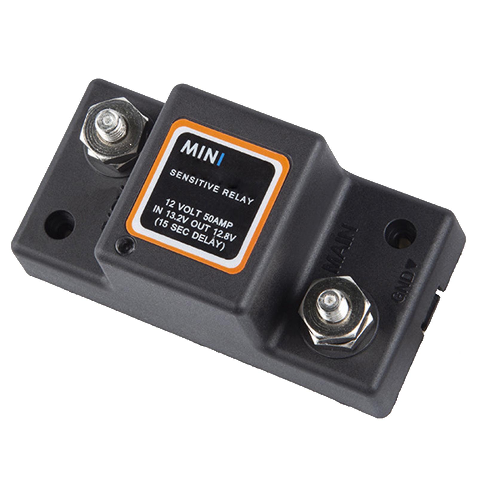 Heavy Duty 12v Dual Auxiliary Battery Isolator 12v 50a For Utvs Atvs ...