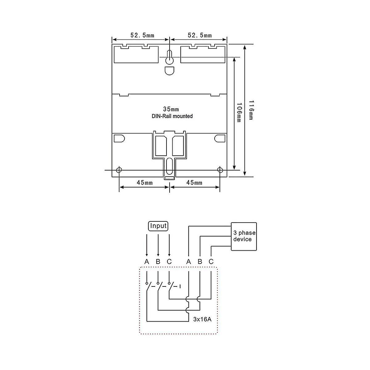 Phases 380v 415v Timer Programmable Switch With Backlight Fruugo Uk