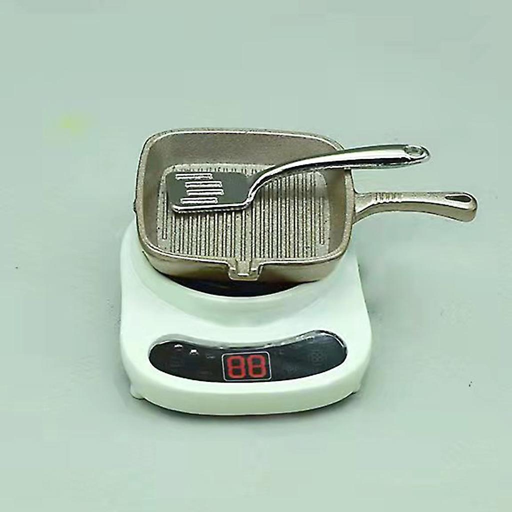 Alloy Dollhouse Miniature Electric Furnace Kids Toy For Kitchen Photo ...