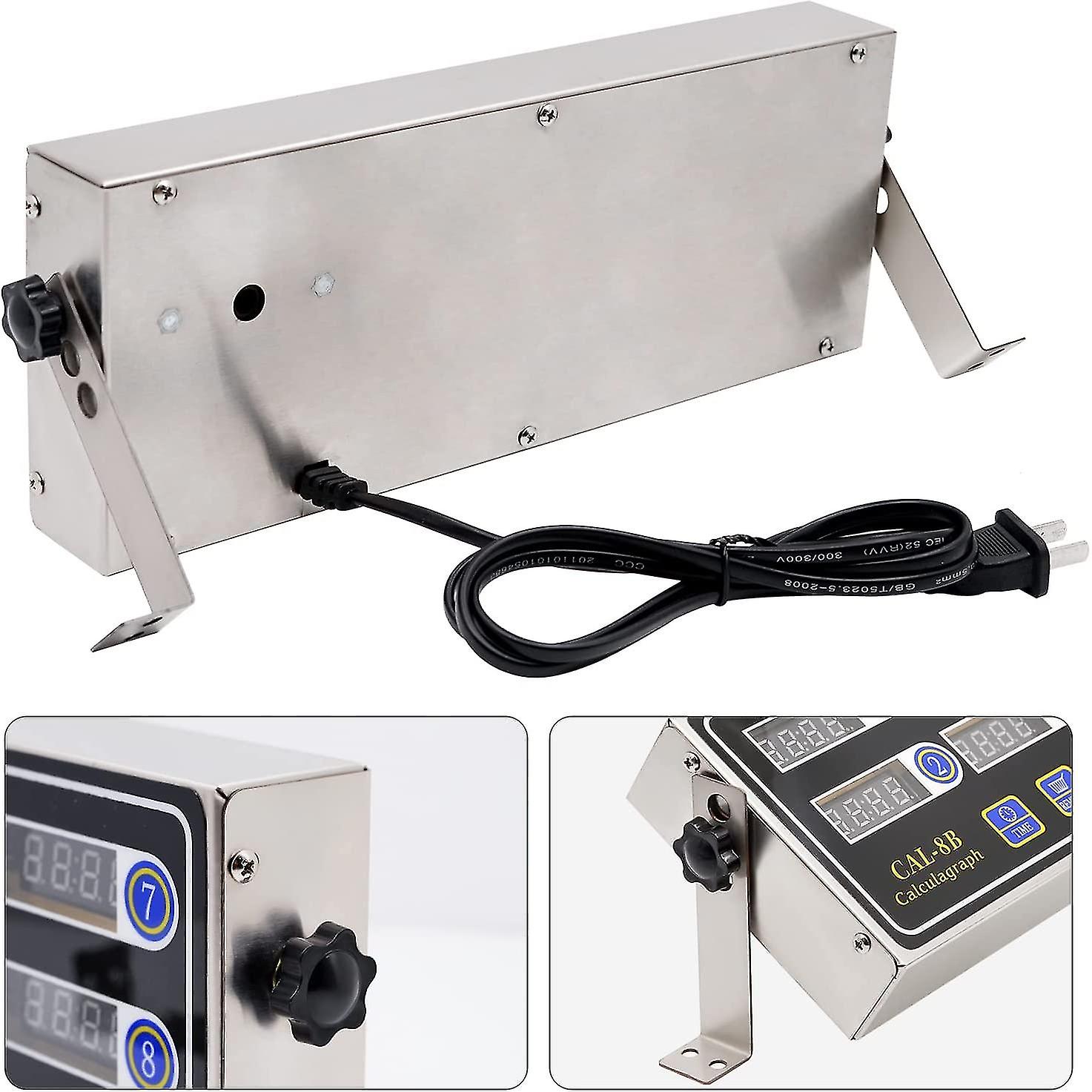 Commercial Kitchen Timers - 8-channel Digital Timer For Cooking And ...