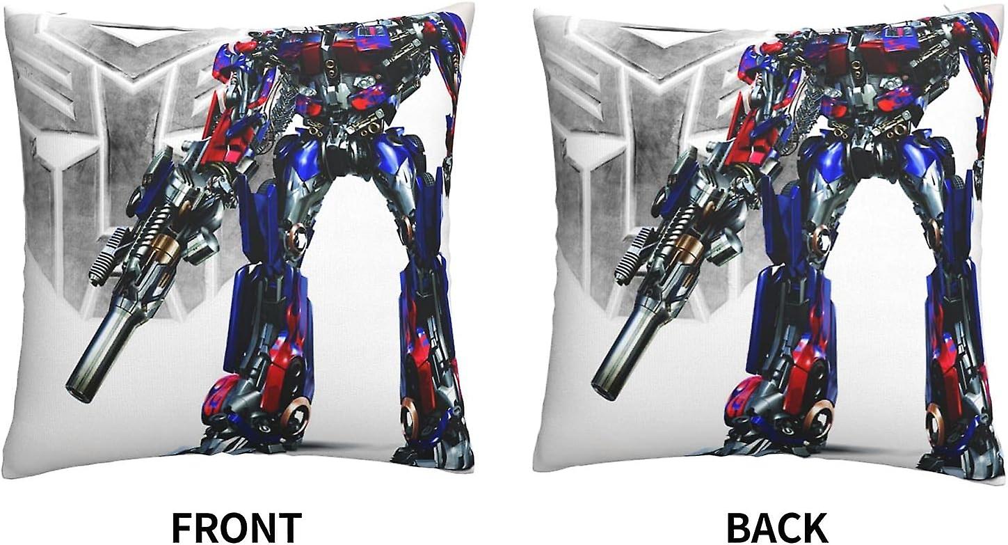 Transformers Cushion Cover Decorative Square Throw Pillow Cover Sofa ...