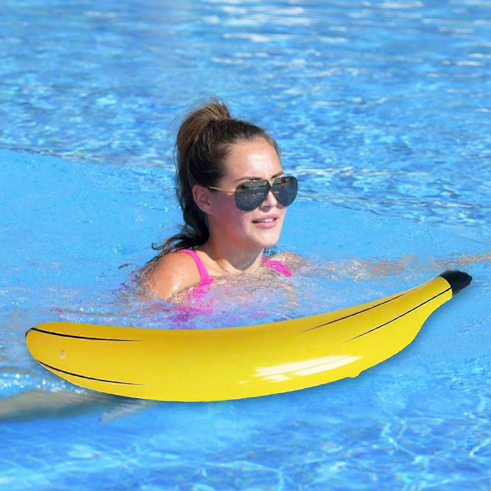 Lovely Inflatable Banana Pvc Blow Up Toy Cute Children Kids Inflate ...