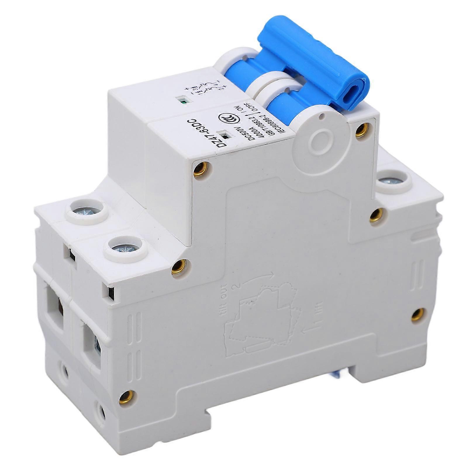 DC Miniature Circuit Breaker Upgraded 2P 500V Air for Solar PV System ...