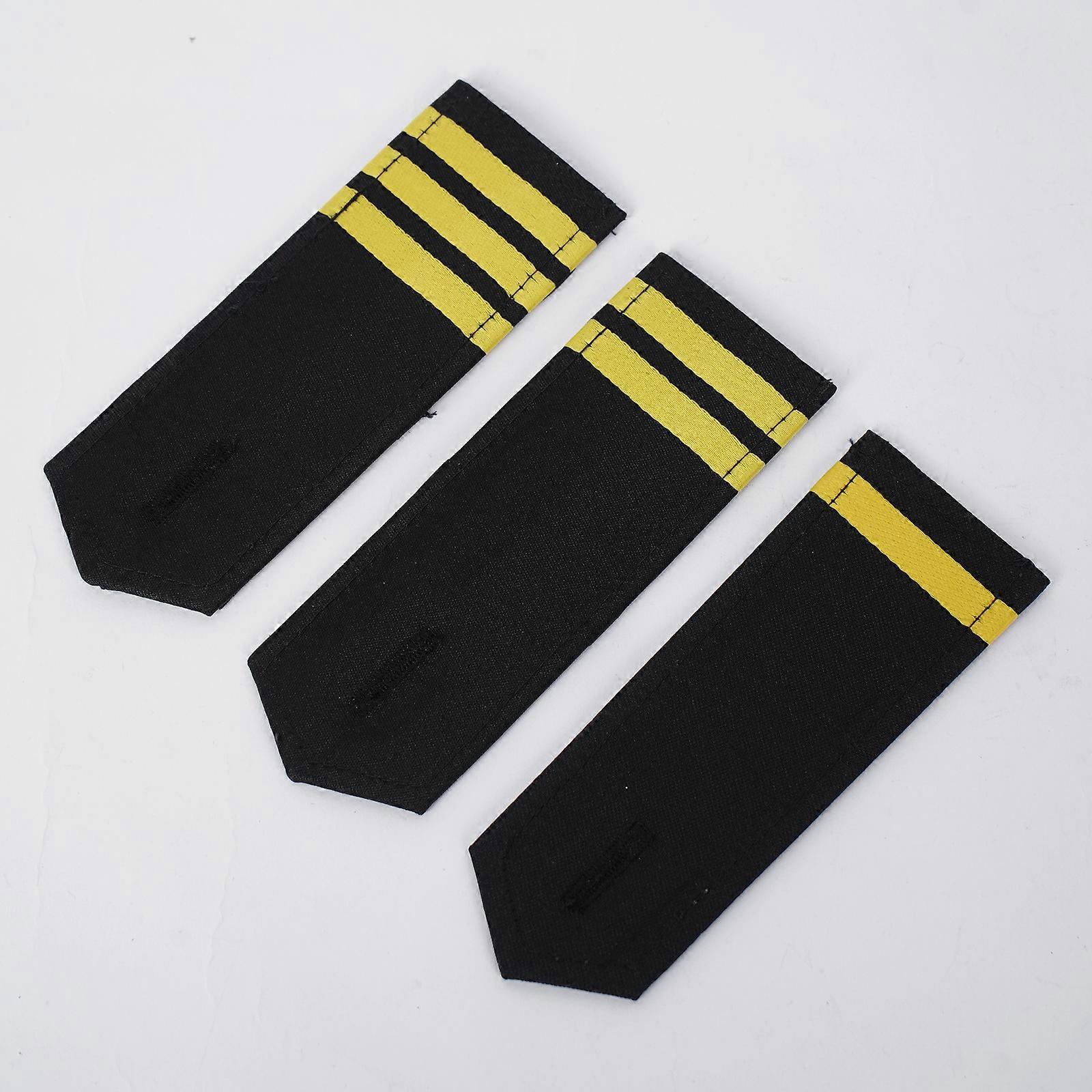 1 Pair Clothing Decor Epaulettes Professional Pilots Uniform Epaulets ...