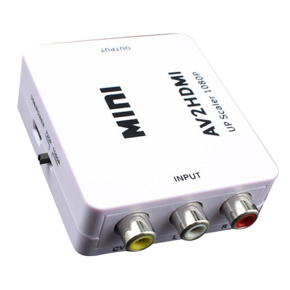 Av to hdmi-compatible converter av2 composite av cvbs 3rca1080p ...