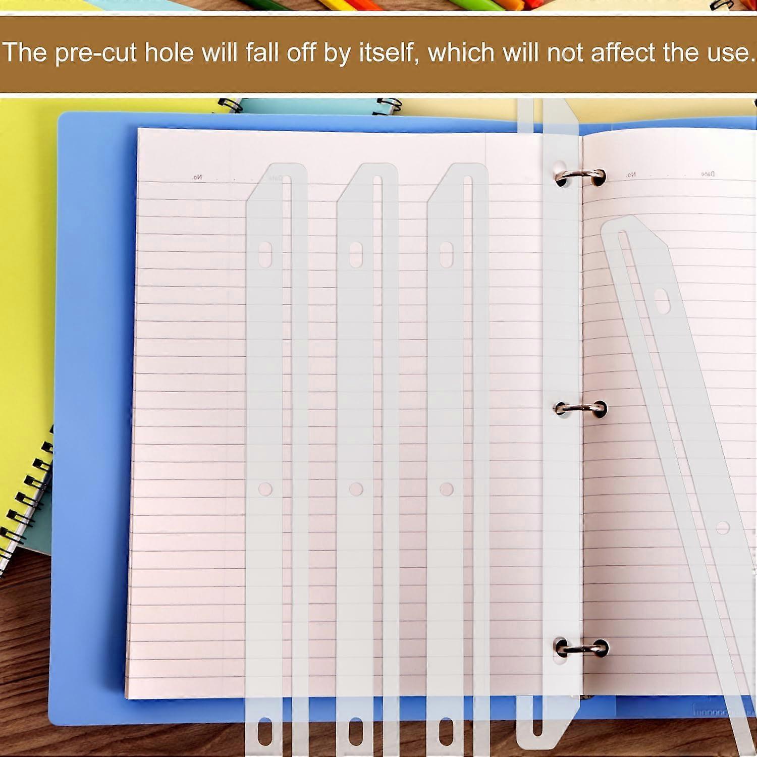 60pcs 3 Hole Punched Magazine Holders, Magazine Holder for 3 Ring ...