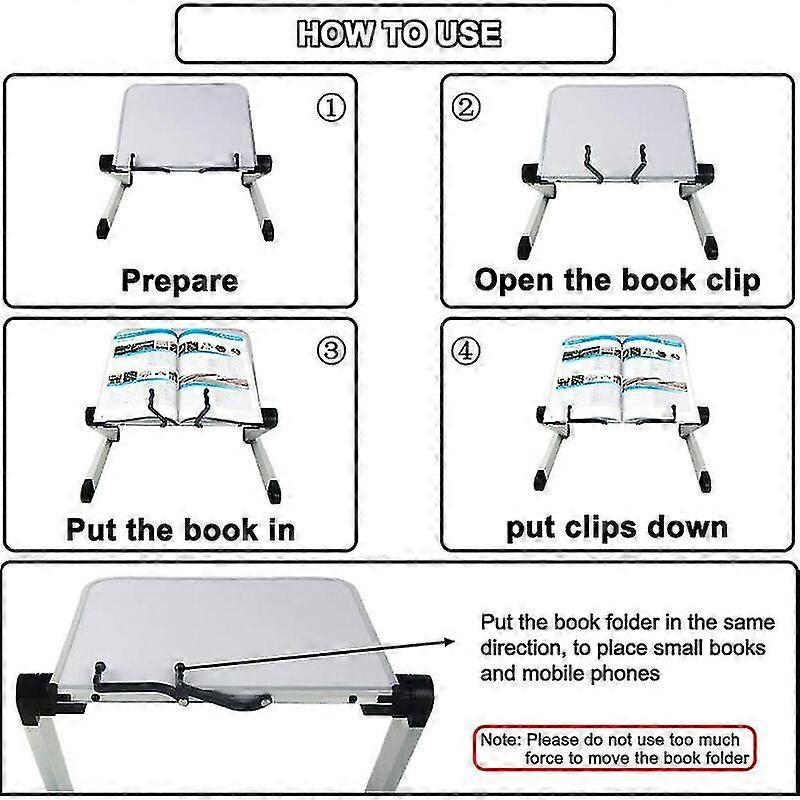 Adjustable Book Stand, Adjustable Height and Angle, Ergonomic Book ...