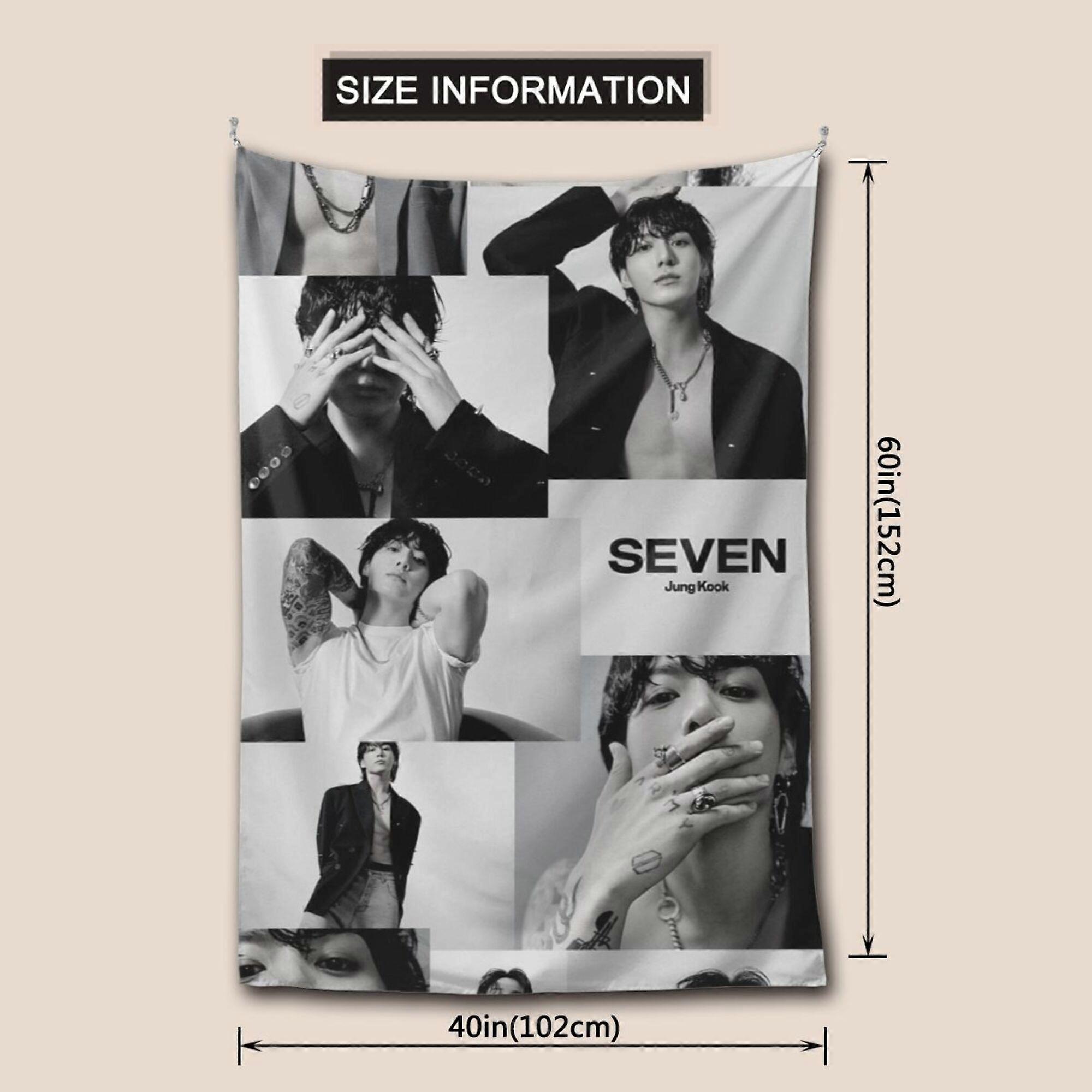 BTS Jung Kook (72) Tapestry Wall Hanging Decoration For Apartment BTS ...
