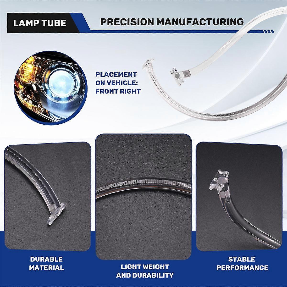 For 2020-2023 DRL Light Guide Plate Light Guide Tube Headlight Daytime ...