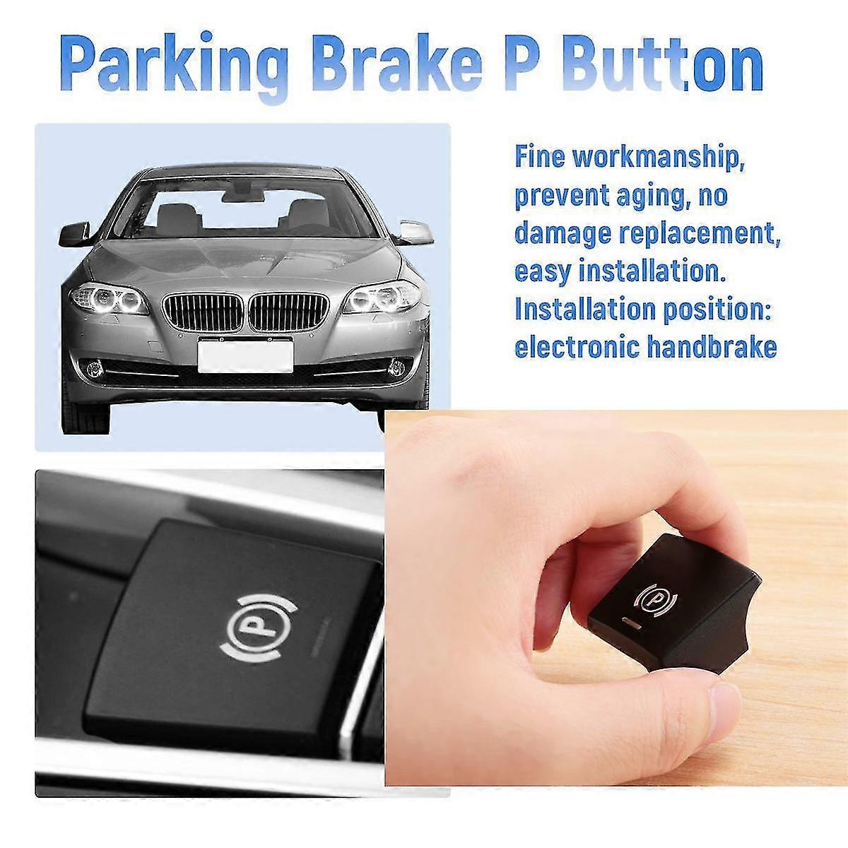 Parking Brake P Button Switch Cover For 5 6 X3 X4 F10 F11 F06 F12 F25 ...