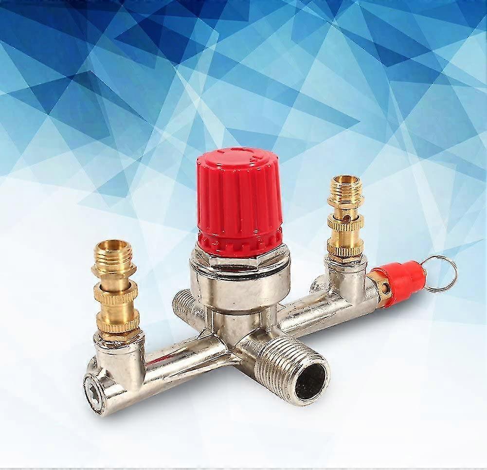 Air Compressor Accessory, Alloy Double Outlet Tube Air Compressor ...