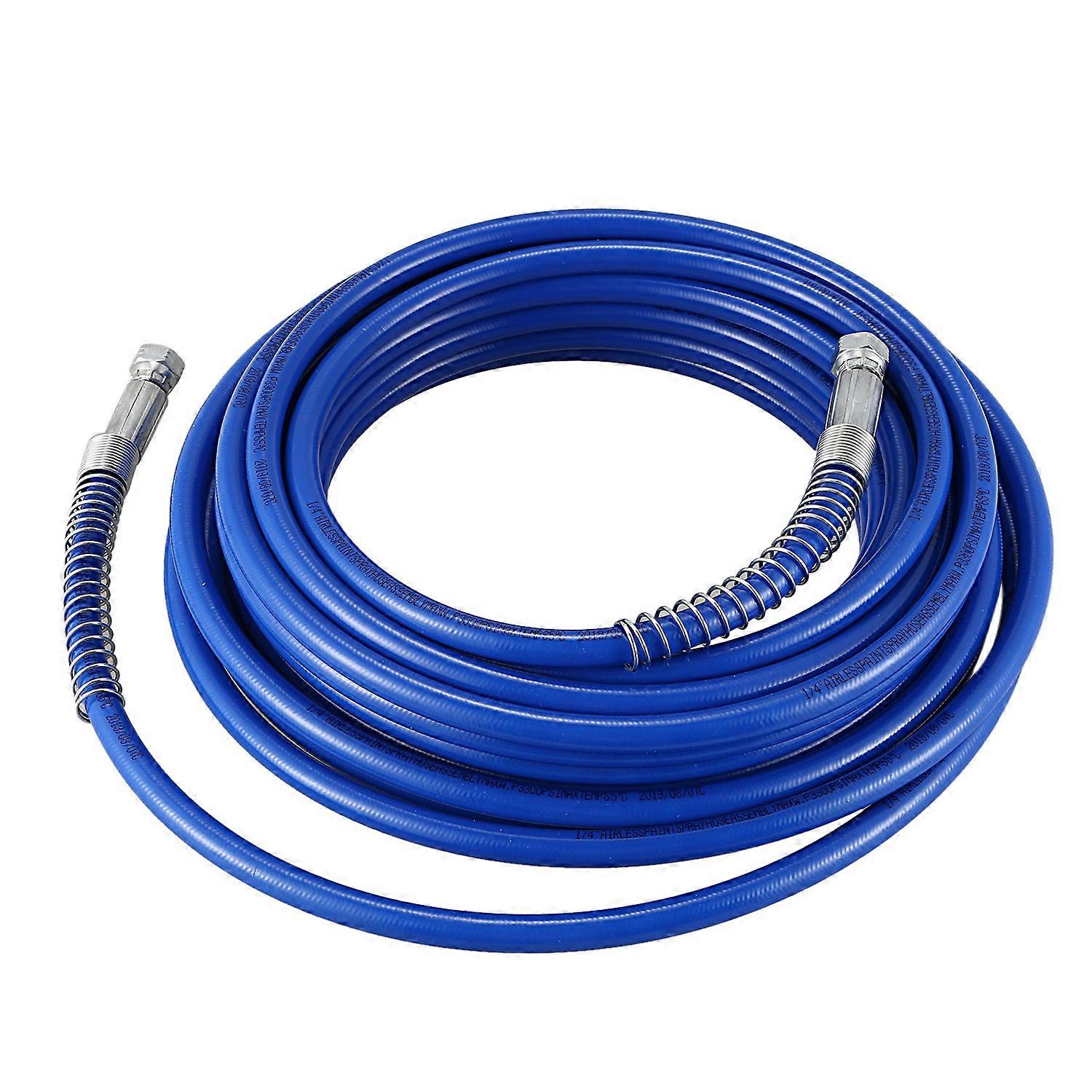 15m Spray Hose Airless Paint Hose 1/4 inch Airless Sprayer 3600 PSI ...