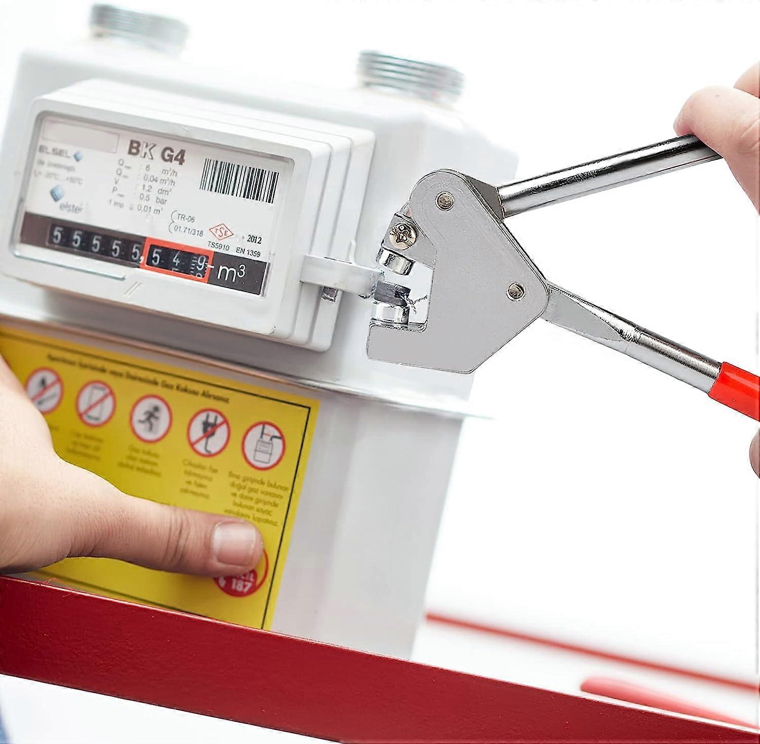 Pliers Sealing Pliers Set Red Lead Seal 10mm Plastic Handle (1x Sealing ...